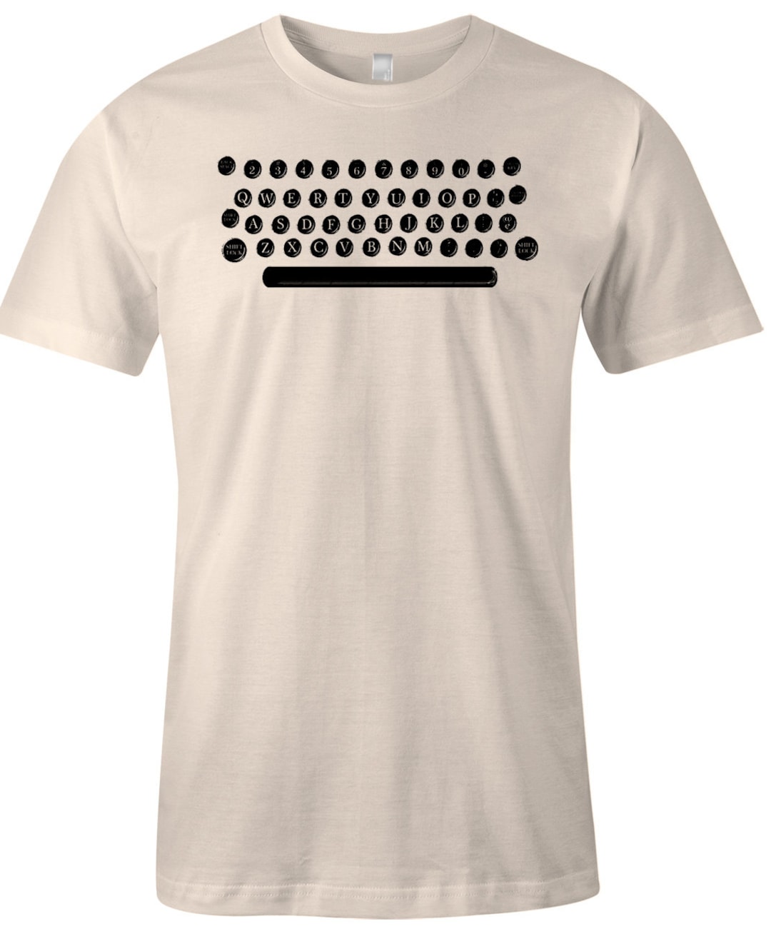 Cool Typewriter T Shirt - Nerdy Type Writer Shirt - Unisex T Shirt ...