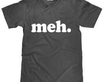 Meh Print - Etsy