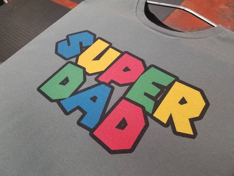 Super Dad Shirt, Mario Dad, Father's Day Shirt. Superhero Dad ...