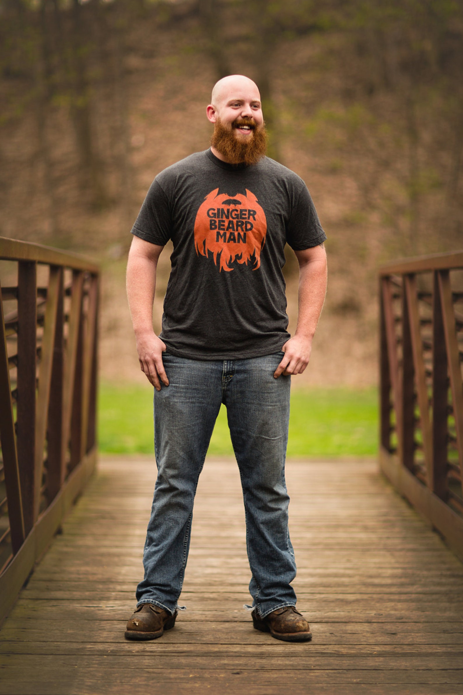 Funny Beard Shirt, Beard Shirt, Ginger Beard Man Shirt for Bearded Men ...
