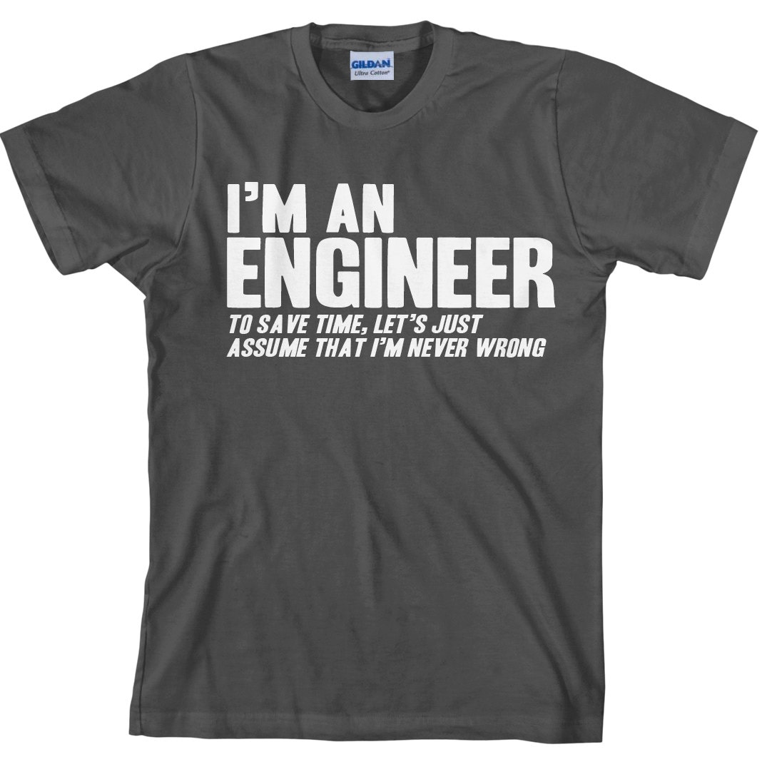 Men's Engineering T Shirt I'm an Engineer to Save | Etsy