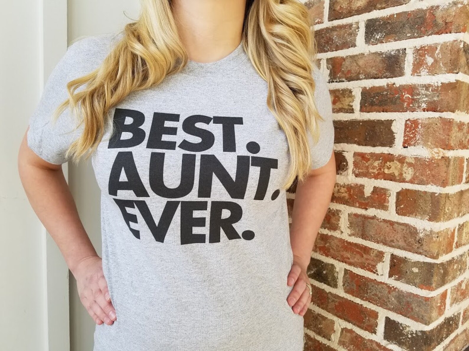 Women's Best Aunt Ever T Shirt Cool Aunt Tee Item 1063 - Etsy