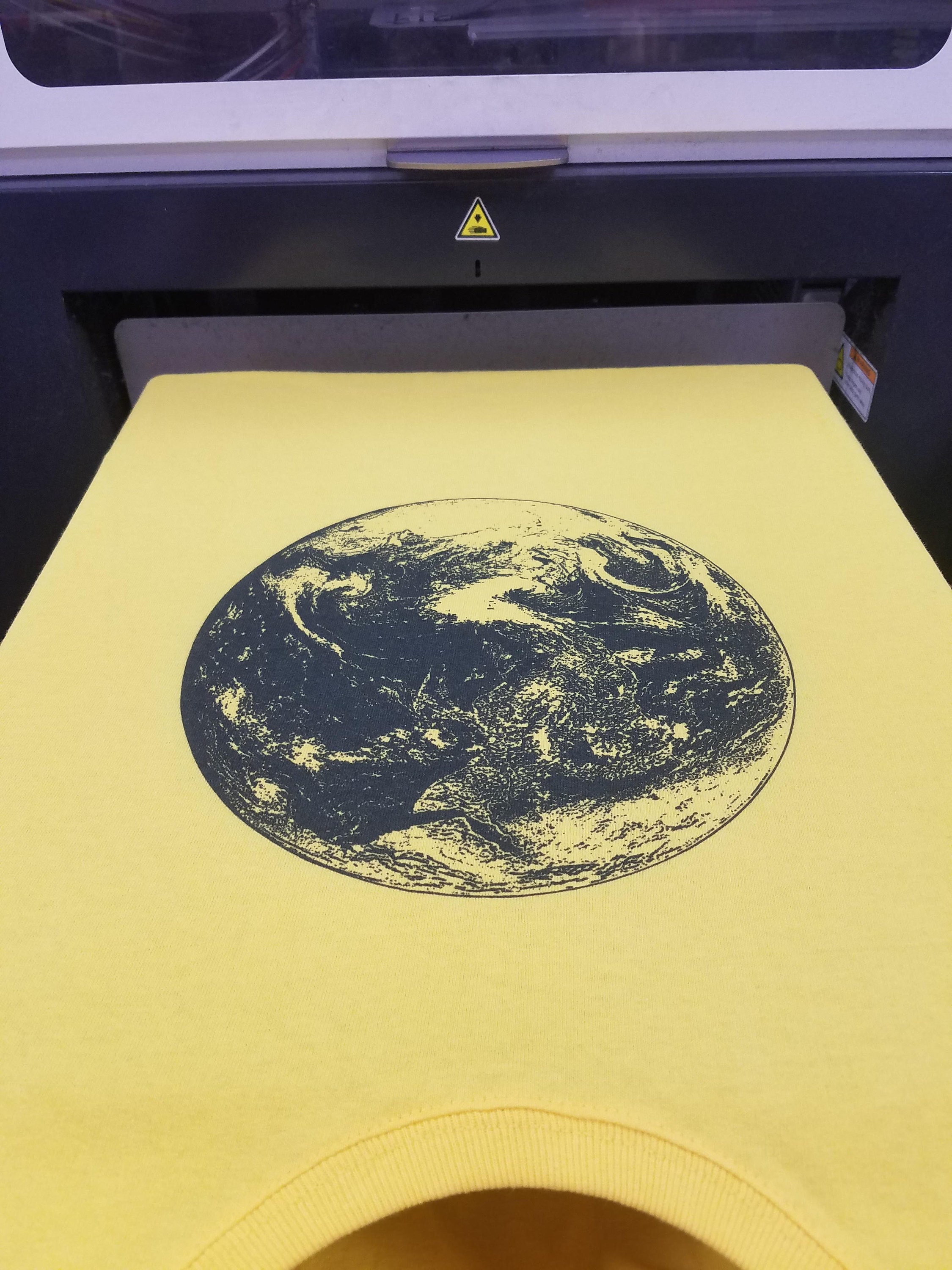 Unisex Planet Earth T Shirt Earth From Outer Space Print T | Etsy