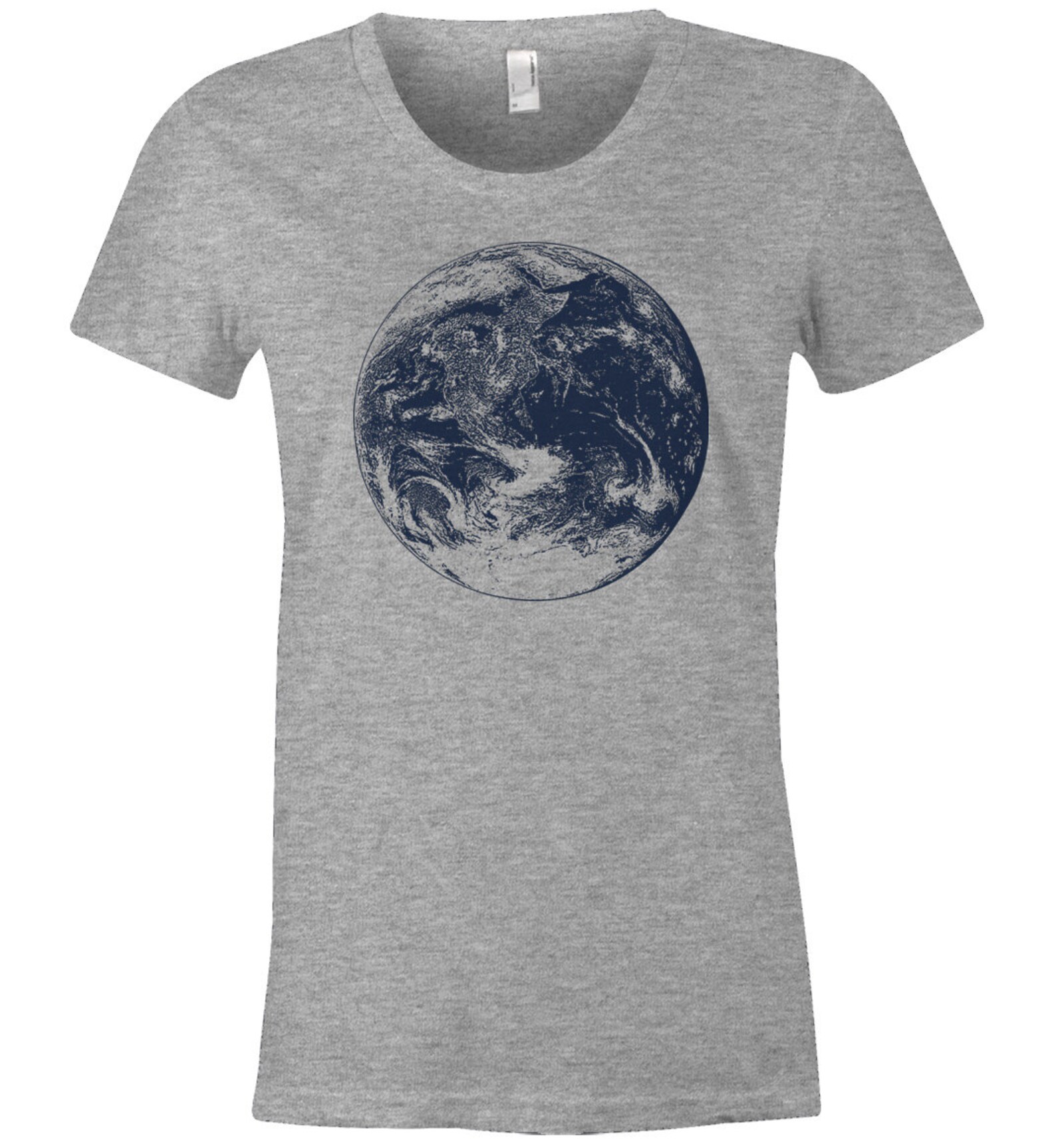 Women's Planet Earth T Shirt Earth From Outer Space - Etsy