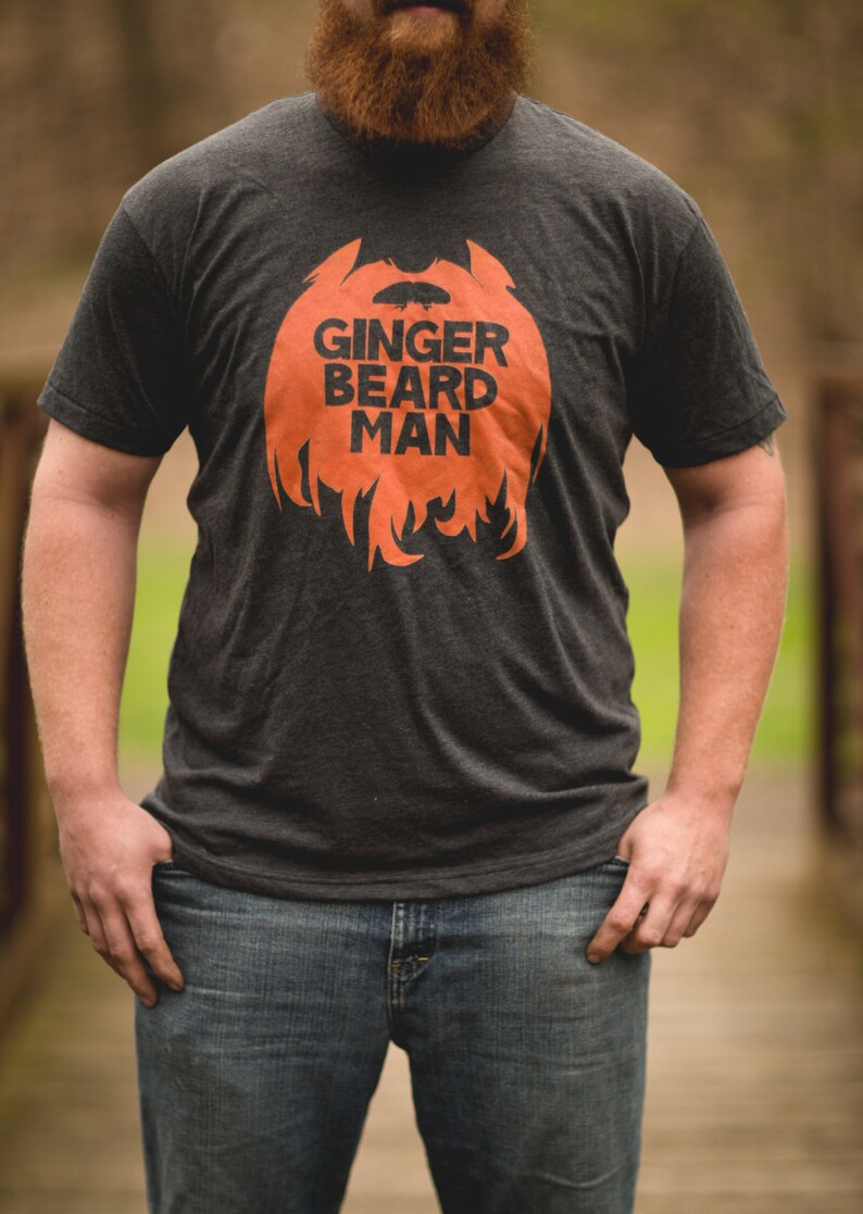 Funny Beard Shirt, Beard Shirt, Ginger Beard Man Shirt for Bearded Men ...