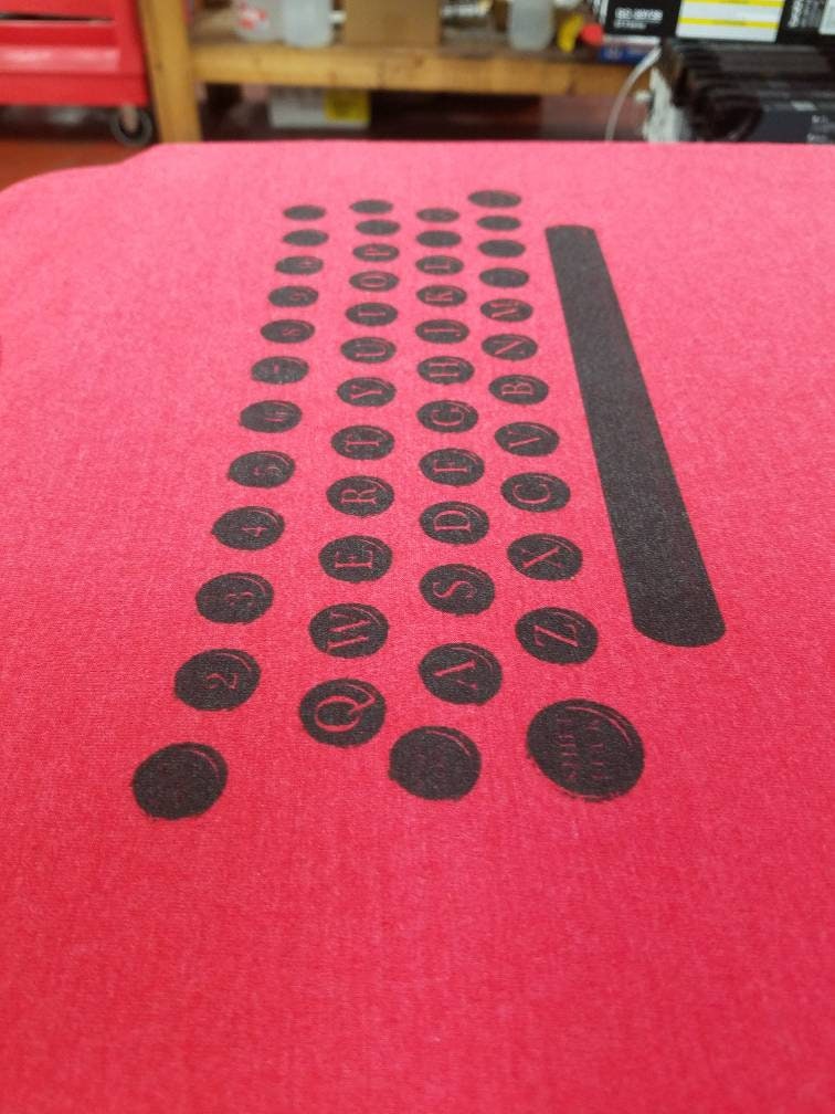 Cool Typewriter T Shirt - Nerdy Type Writer Shirt - Unisex T Shirt ...