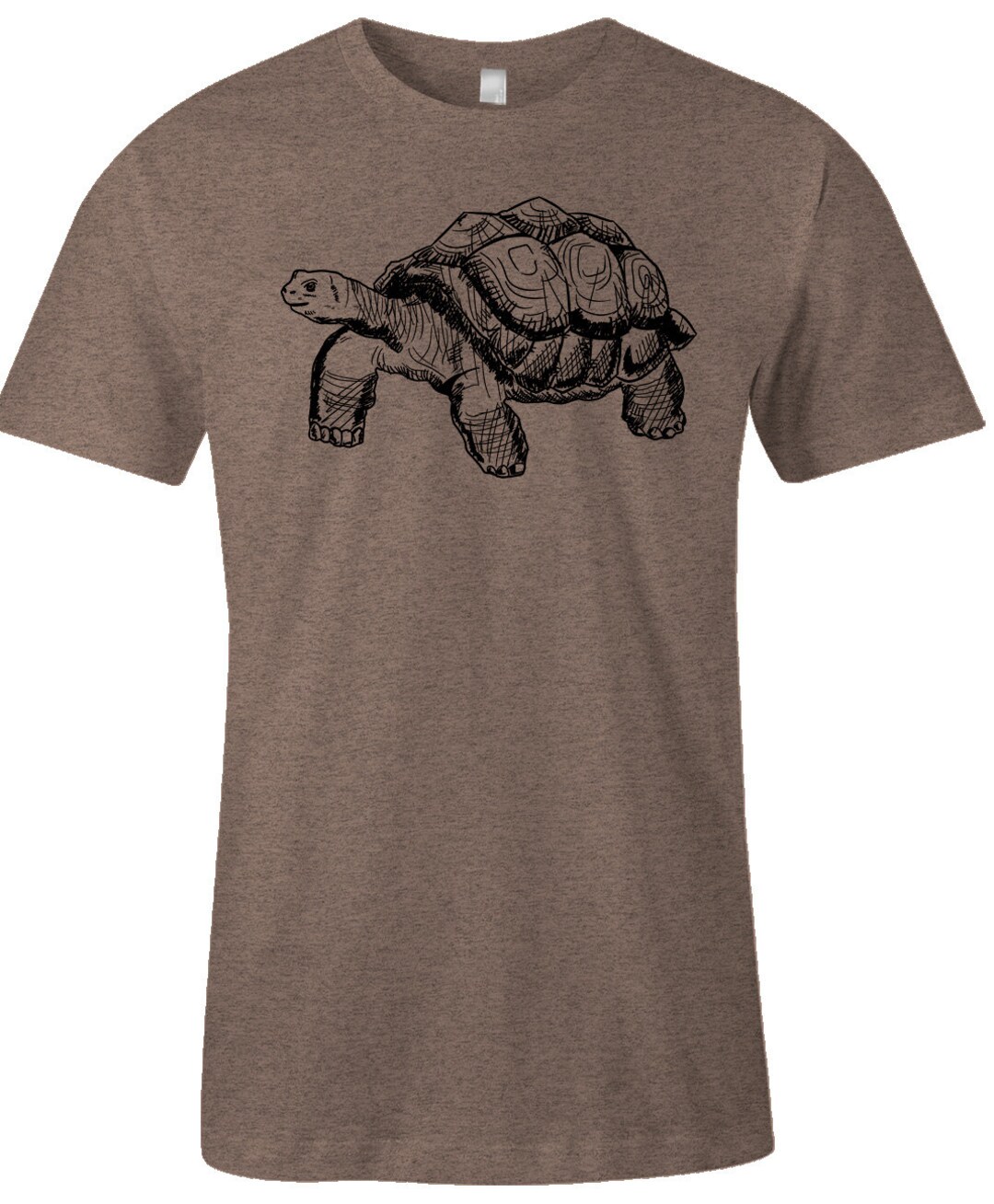 Turtle T Shirt Tortoise Tee Shirt Land Turtle Tee American Apparel Poly ...