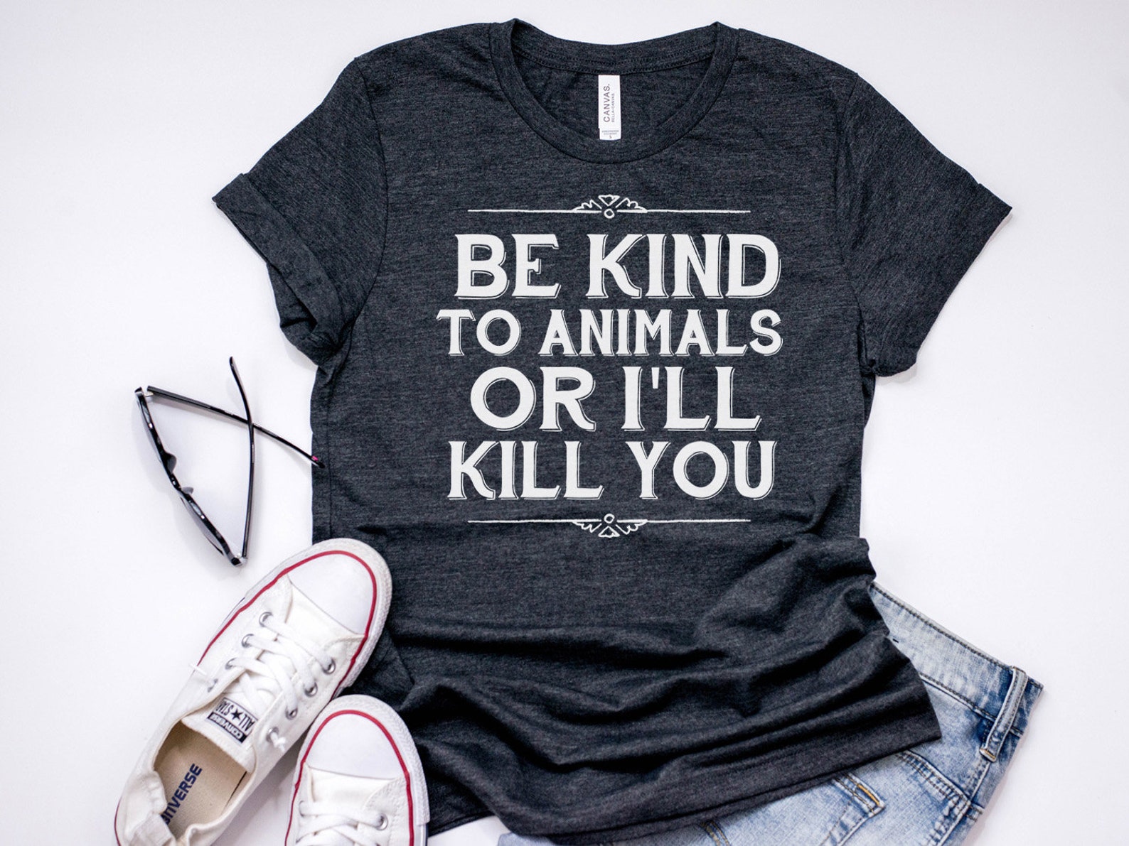 Animal Rescue Animal Rights Shirt Vegan Shirt Be Kind to | Etsy