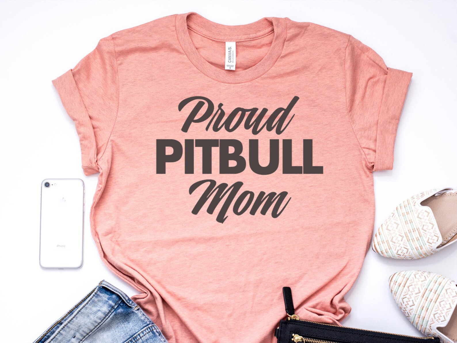 Pit Bull Mama, Pittie T Shirt, Pittie Shirt, Pit Bull Mom, Pitbull Mom ...