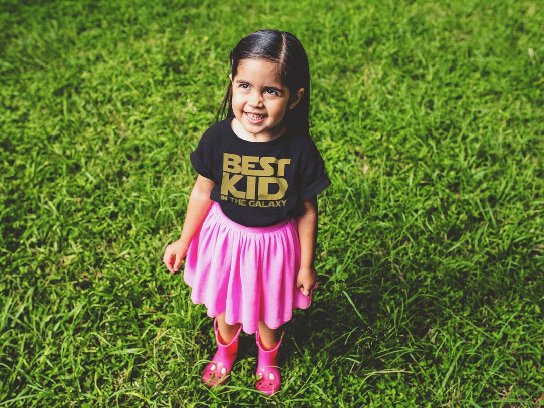 Funny Kids Shirt - Best Kid in the Galaxy Tshirt - Best Kid Shirt ...