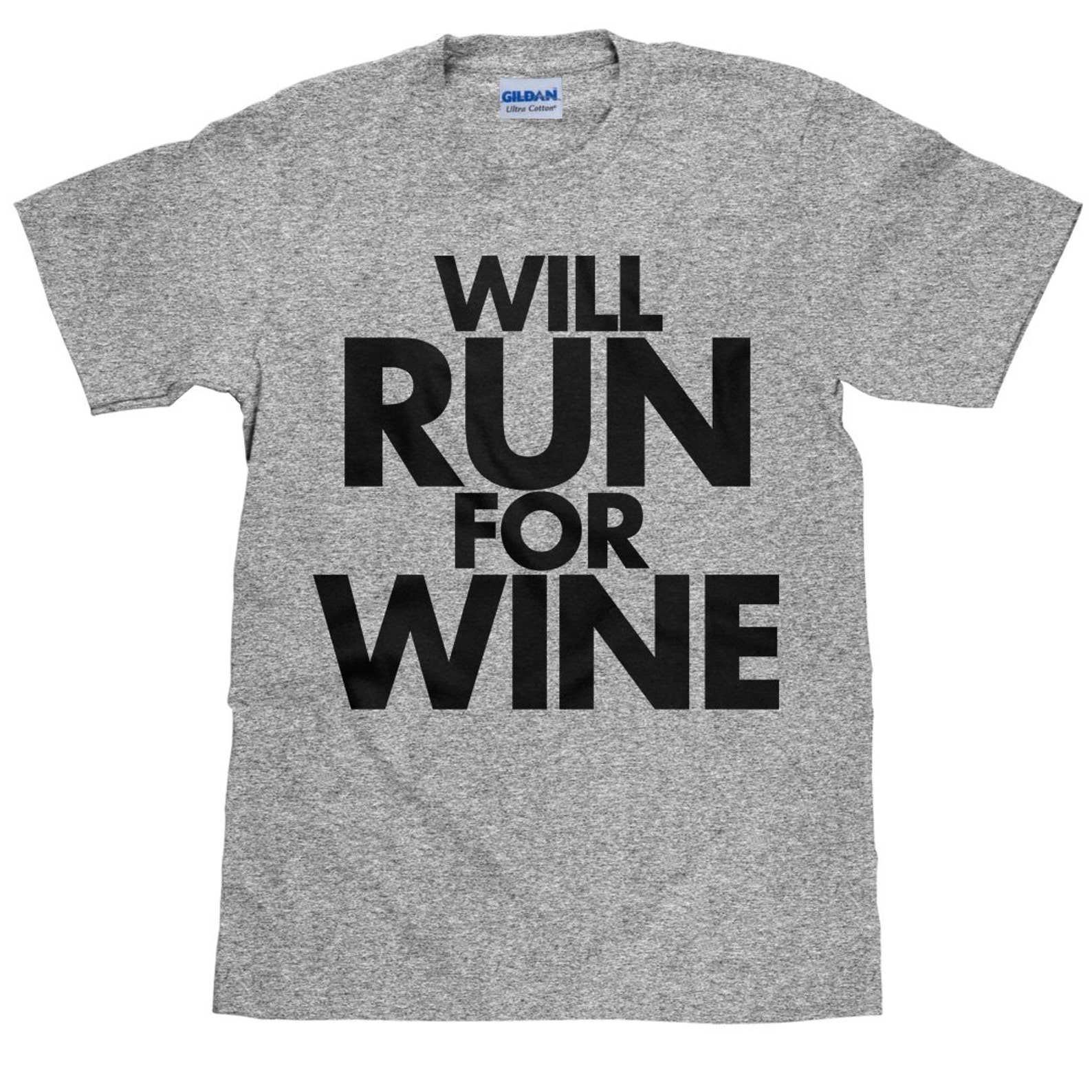 Funny Running T Shirt Will Run for Wine Item 2267 - Etsy