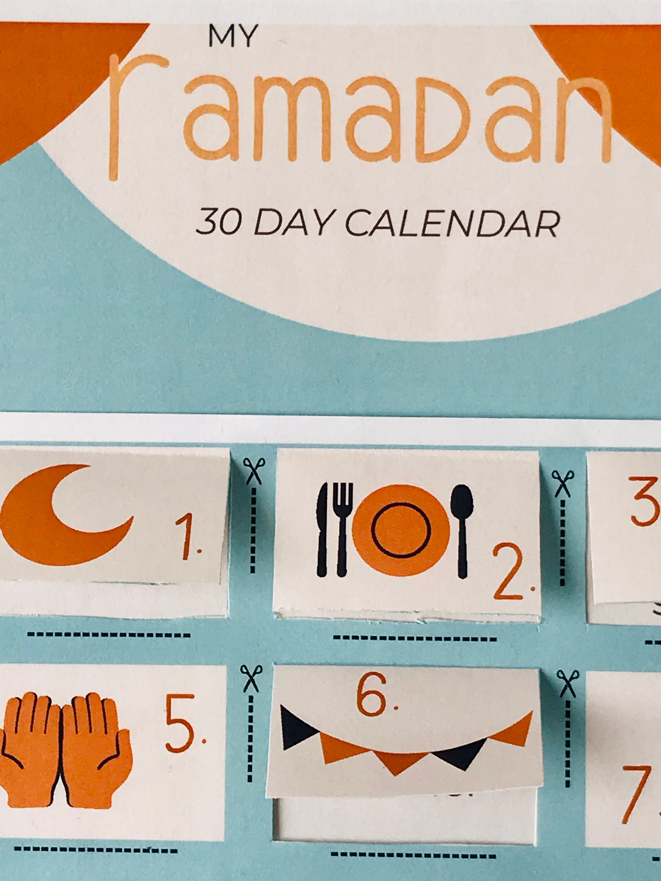 Kids Ramadan 30 Day Advent Calendar - Etsy