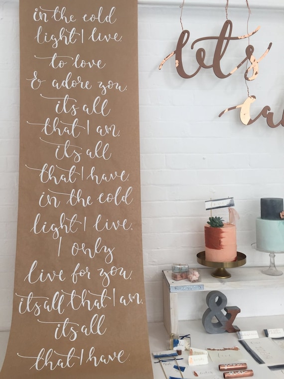 Scroll With Quote | Etsy