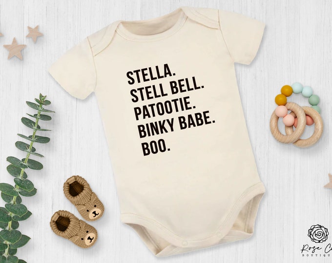 Personalized Baby Nickname Onesie® Custom Nickname Neutral - Etsy