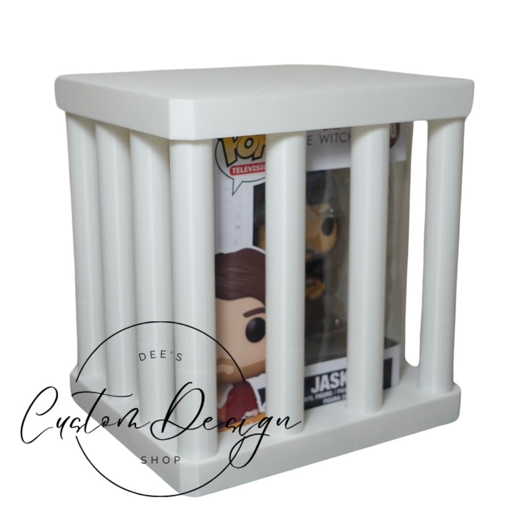 Cage Display for Collectibles (3.5X4.5X6.25”) Product Box Display for ...