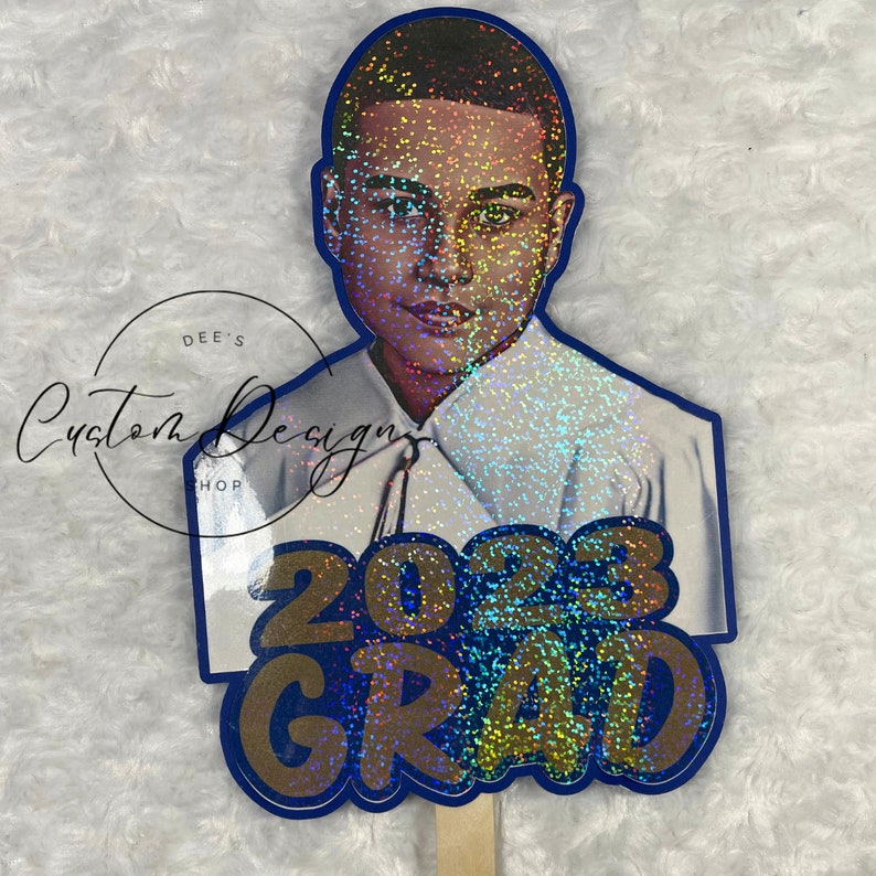 Custom Graduation Fan Class of 2023 Hand Fan College Grad - Etsy