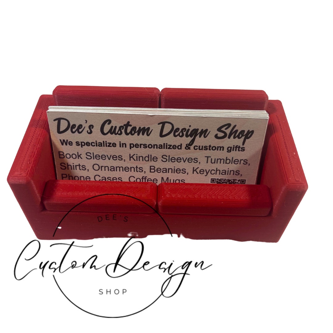 3D Printed Business Card Holder, Couch Shaped Business Card Holder ...
