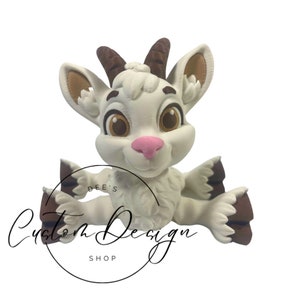 Billy Goat Bobble Head, 3D Printed Toy, 3D Printed Goat - Etsy