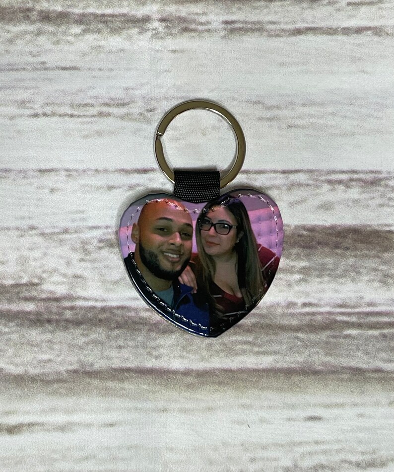 Personalized Photo Keychain Photo Keyring Custom Keychain - Etsy