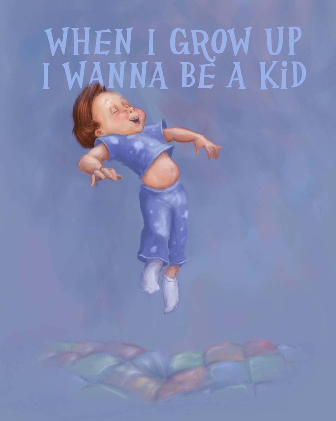 Art Print when I Grow Up Various Sizes, Inspiring Home, Bedroom or ...