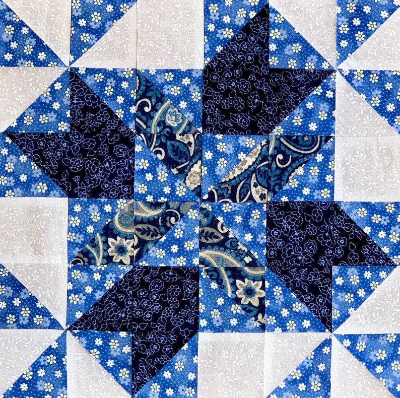 Beautiful 9 Four Winds Quilt Pre-cut Block Kits, LK - Etsy