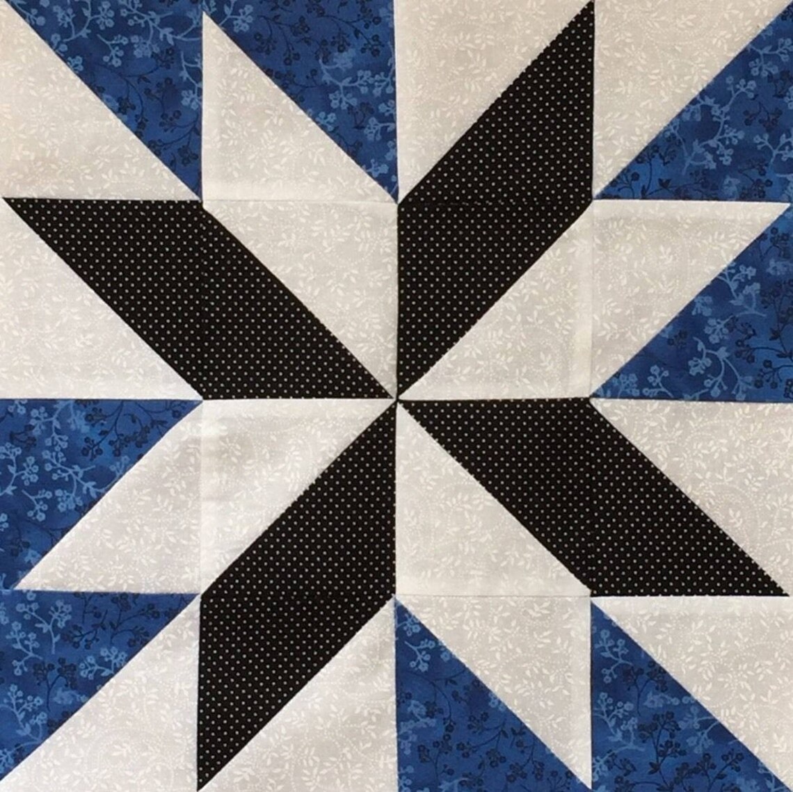 Beautiful 9 Star of the Milky Way Quilt Pre-cut Block Kits, L@@K!! - Etsy