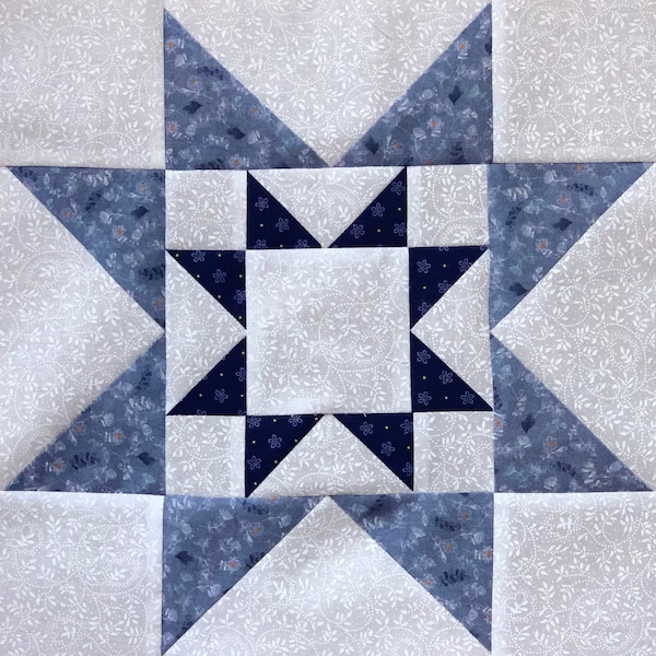 Rising Star Quilt Pattern - Etsy
