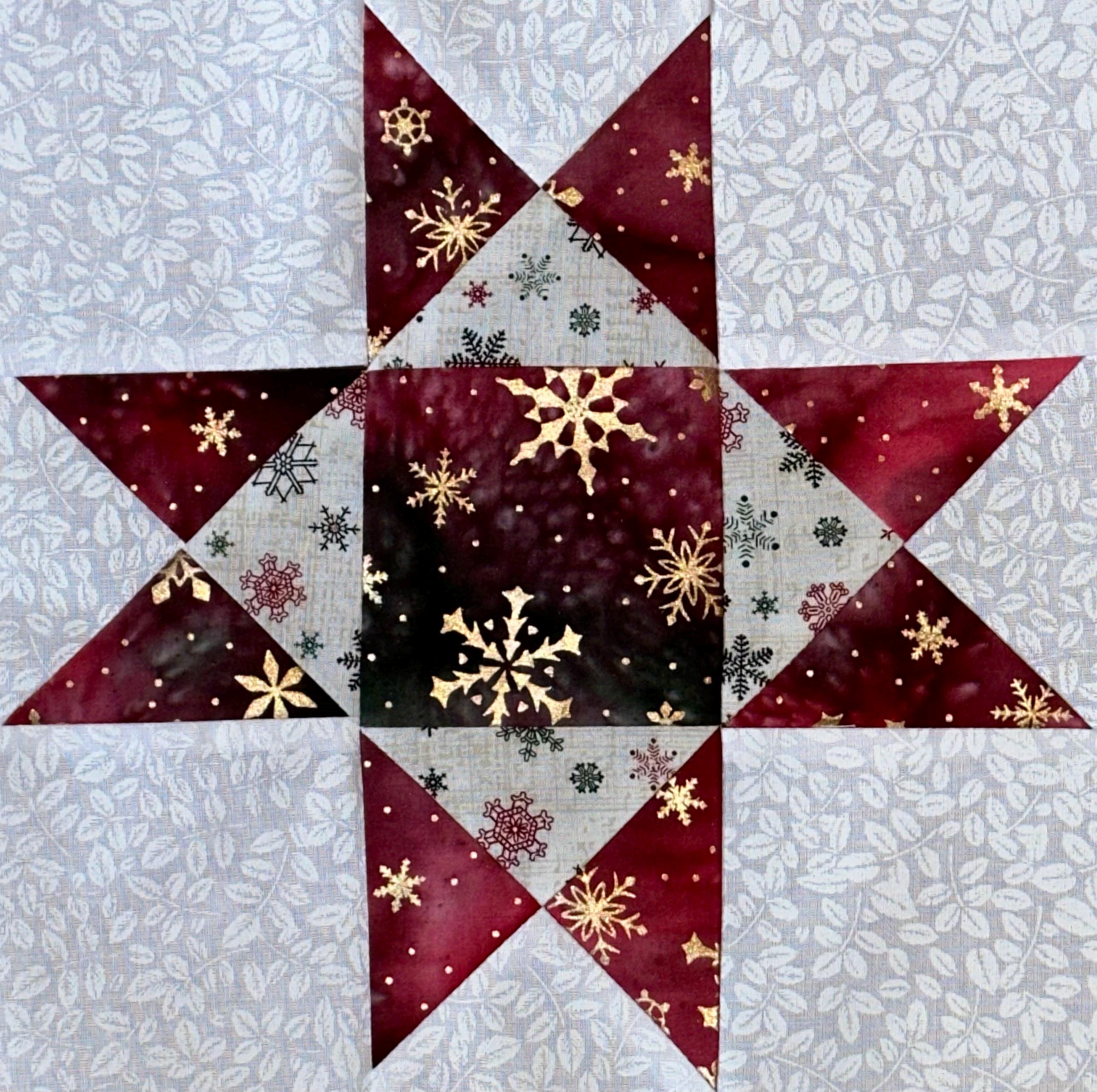 Beautiful 12 Christmas Star of Hope Quilt Pre-cut Block Kits, L@@K!! - Etsy