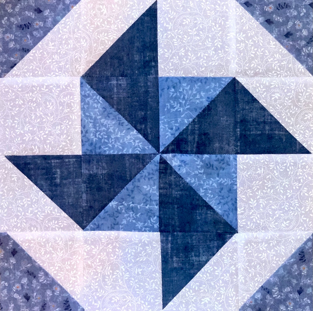 Beautiful 9 Windmills Quilt Pre-cut Block Kits, L@@K!! - Etsy