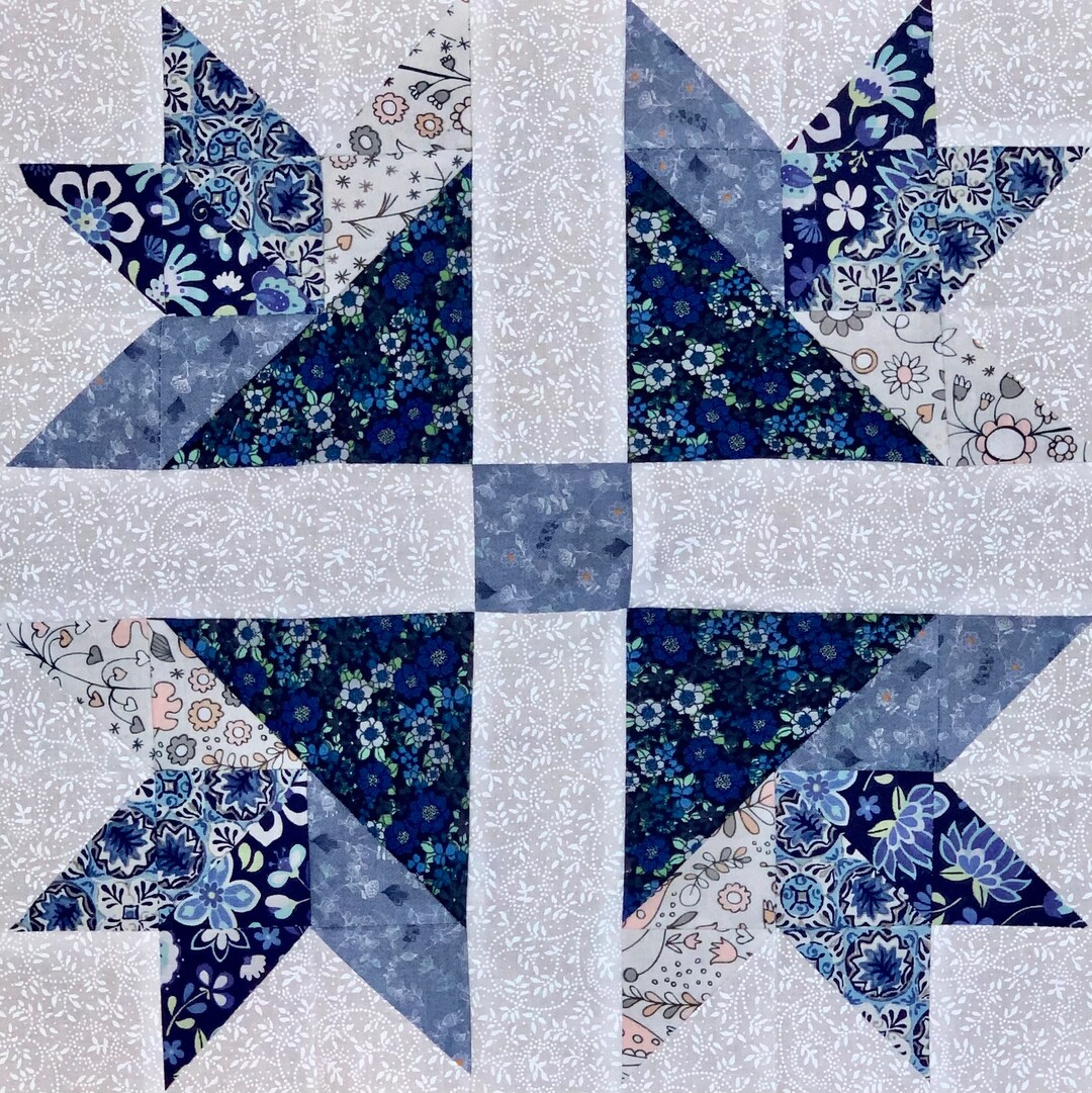 Beautiful 9 Fancy Flowers Quilt Pre-cut Block Kits, L@@K!! - Etsy