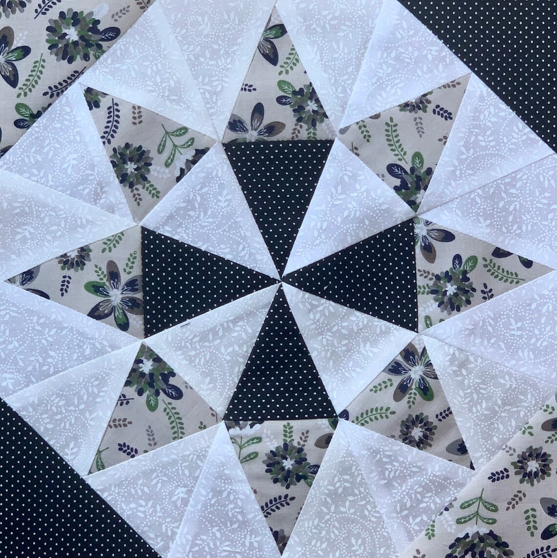 Beautiful 9 Evening Star Quilt Pre-cut Block Kits, L@@K!! - Etsy