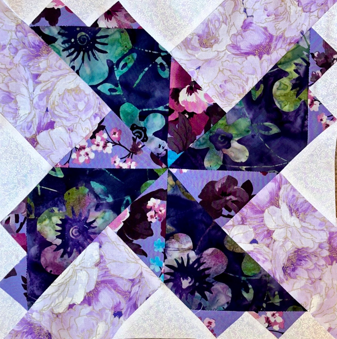 Beautiful 9 - Paddlewheels Star Quilt Pre-cut Block Kits, L@@K!! - Etsy