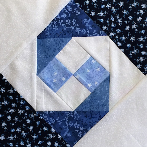 Ocean Wave Quilt Block Pattern - Etsy