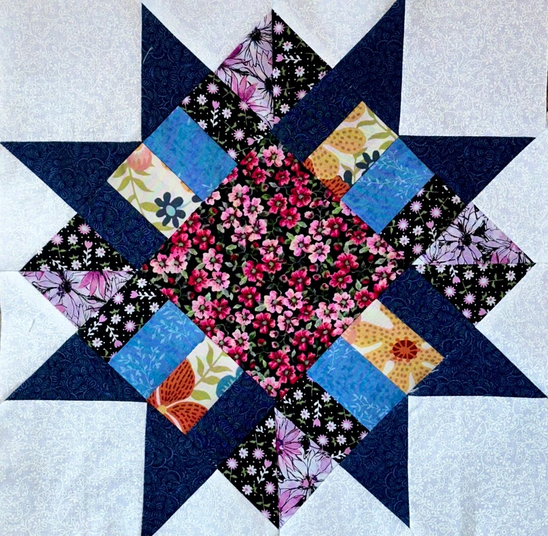 Beautiful 9 the Boston Star Quilt Pre-cut Block Kits, L@@K!! - Etsy