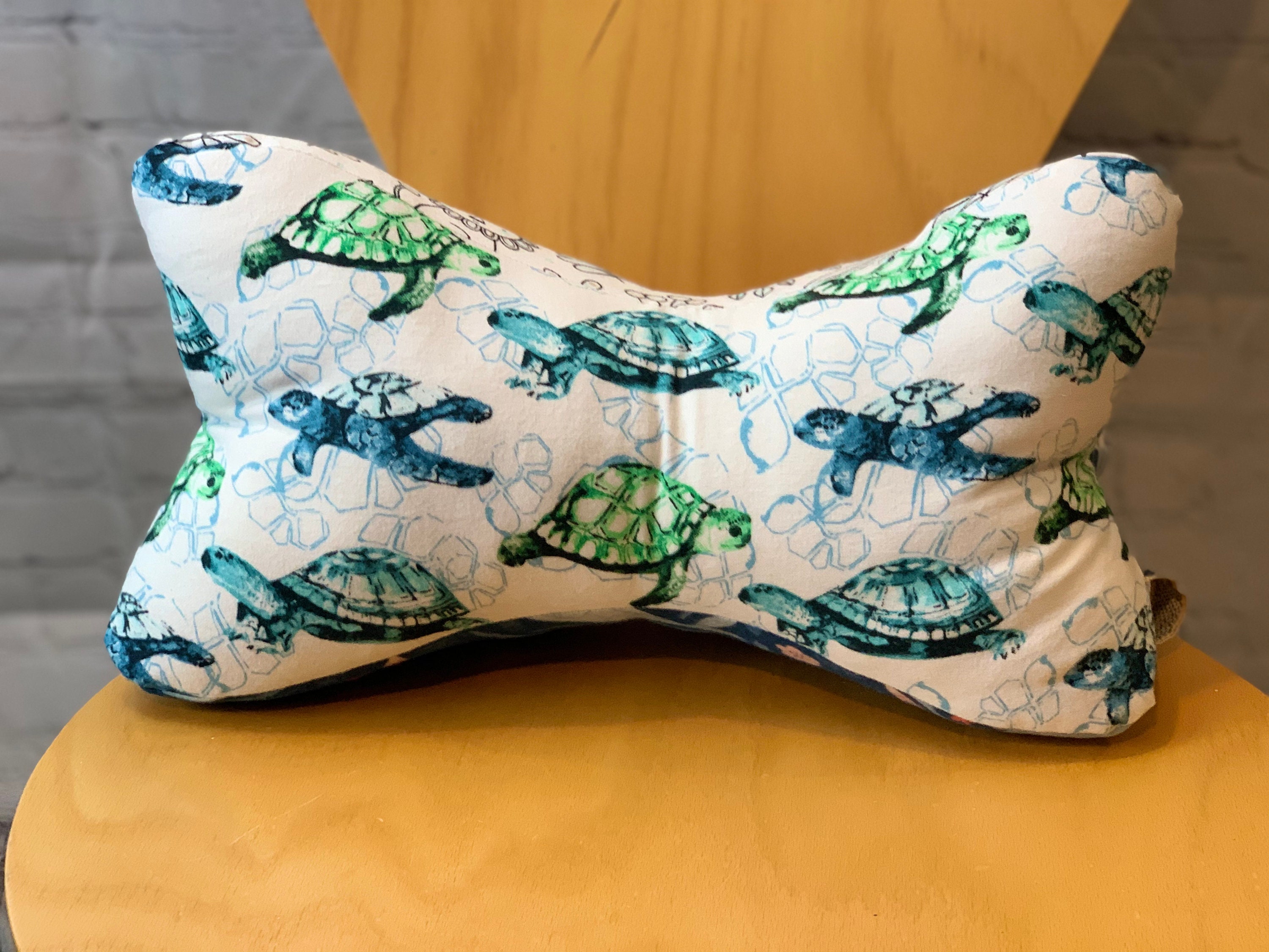 Neck/ Bone Pillow With 3 Differnt Pattern Sides. Handmade by Shea L. - Etsy