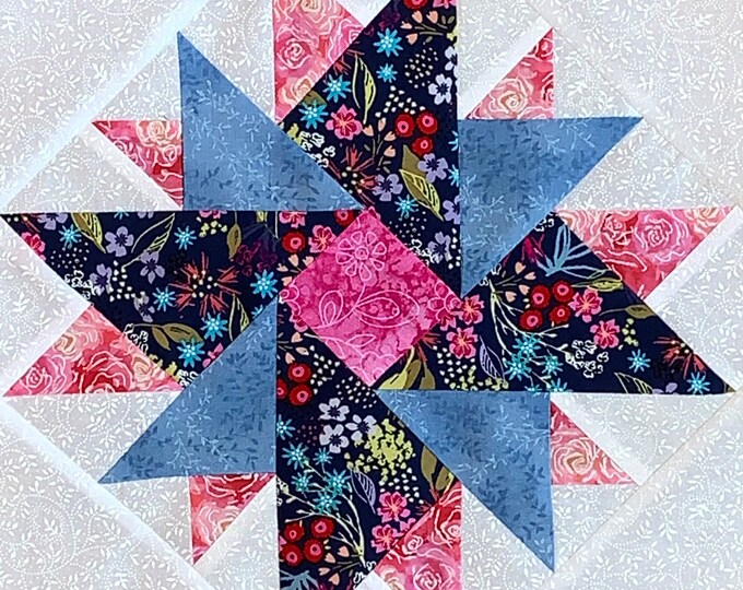 Beautiful 9 Peonies Quilt Pre-cut Block Kits, LK - Etsy