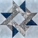 Beautiful 9- Entwined Stars Quilt Pre-cut Block Kits, L@@K!! - Etsy