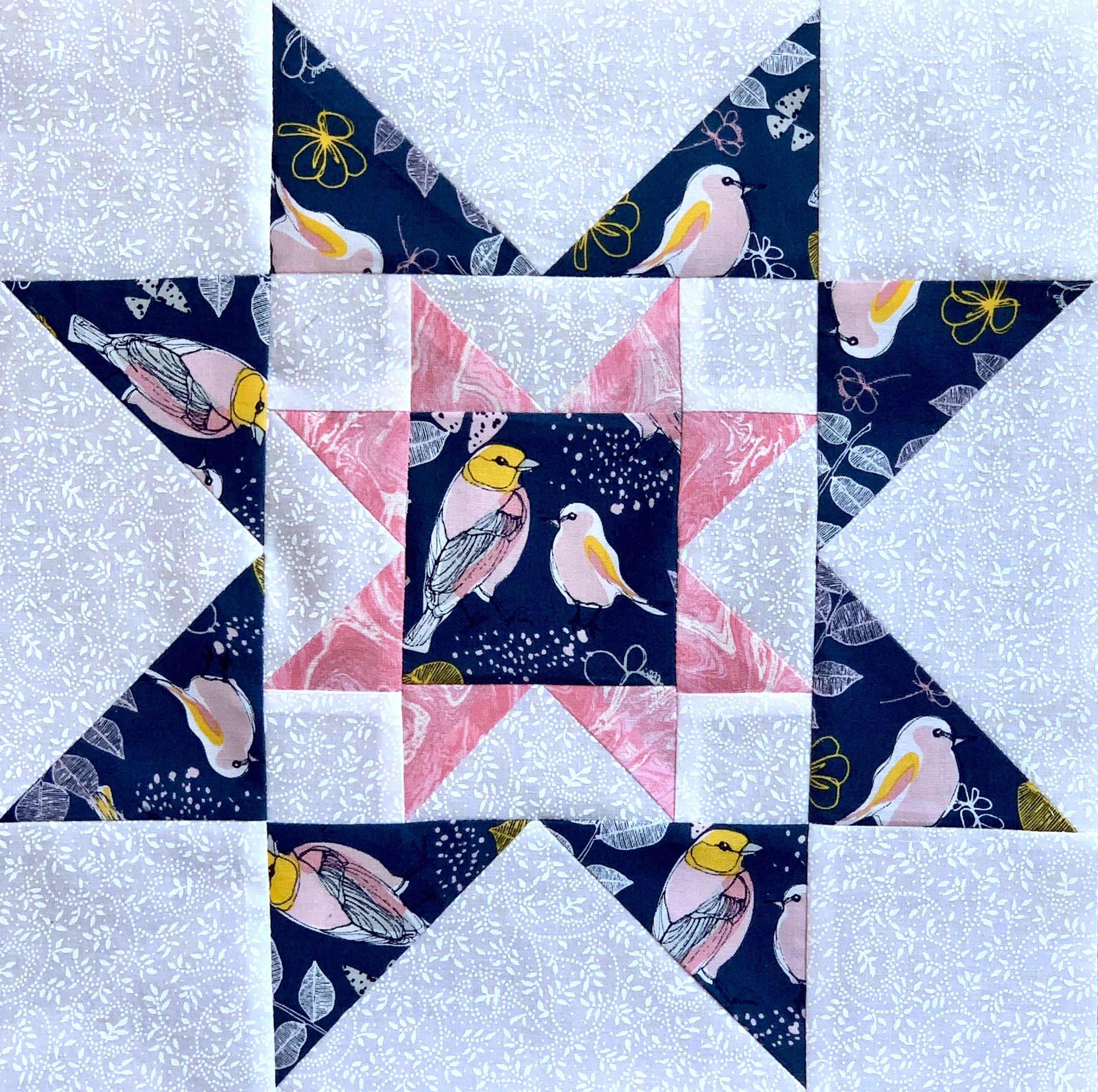 Beautiful 9 - Double Sawtooth Star Quilt Pre-cut Block Kits, L@@K!! - Etsy