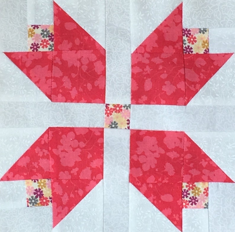 Beautiful 12 Tulip Garden Quilt Pre-cut Block Kits, L@@K!! - Etsy