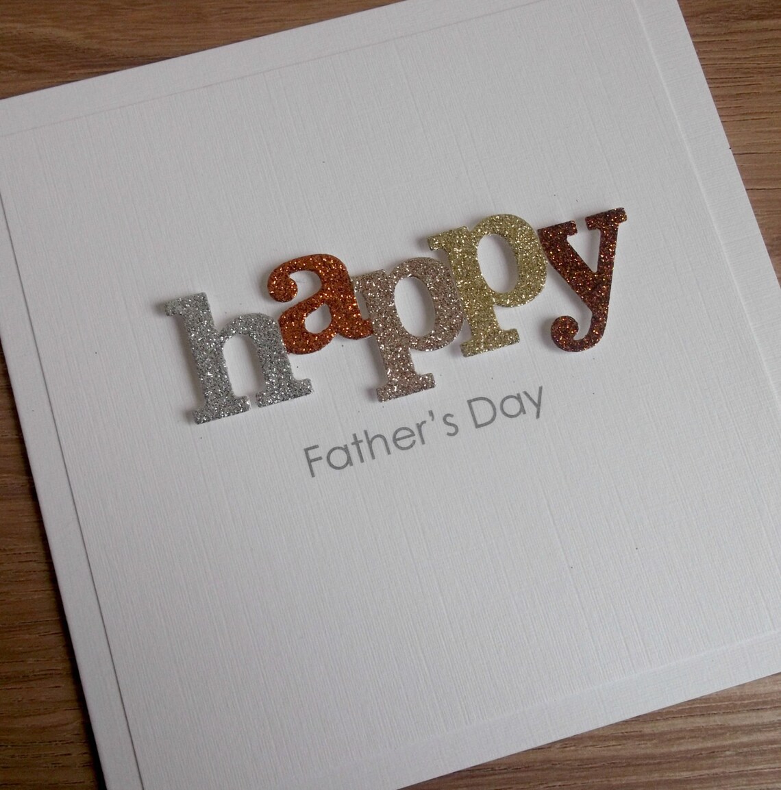 Handmade Father's Day Card, Can Be Personalized, Dad, Daddy, Husband ...