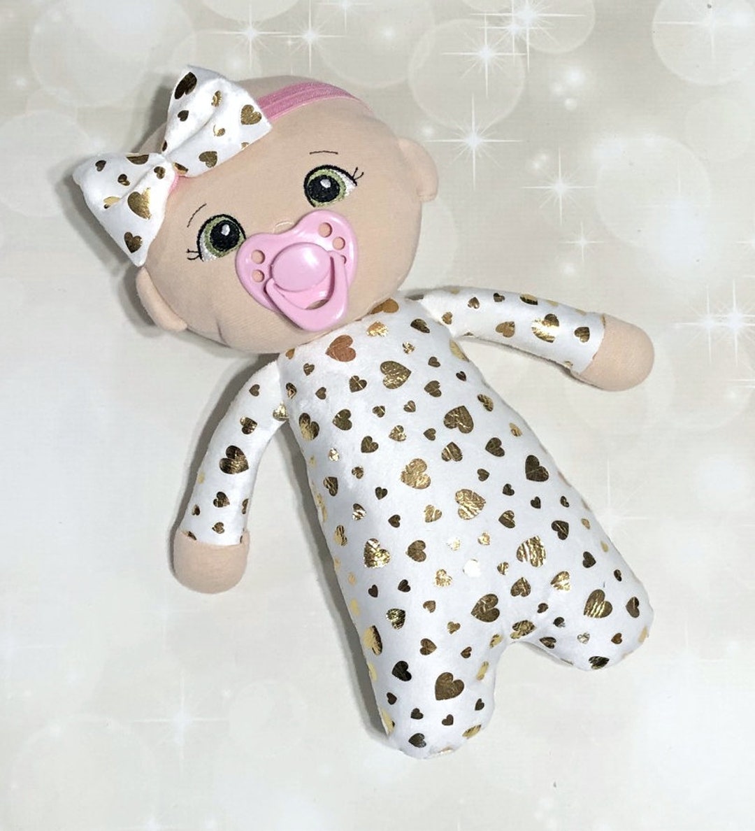 Cloth Doll Soft Doll My First Doll Baby Doll Handmade Baby Doll Newborn ...