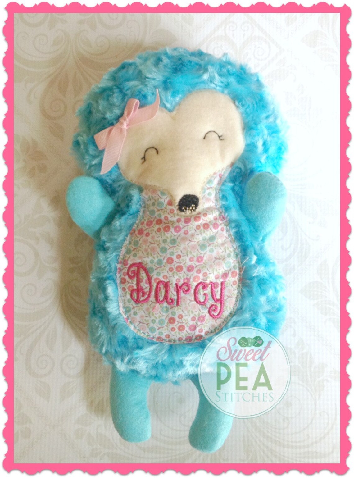 Personalized Plush Hedgehog Hedgehog Stuffed Animal | Etsy