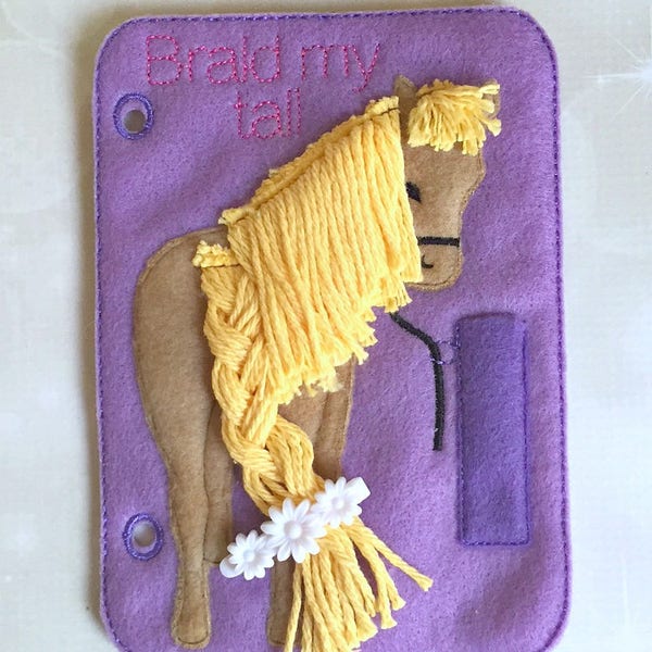 Quiet Book Page - Etsy