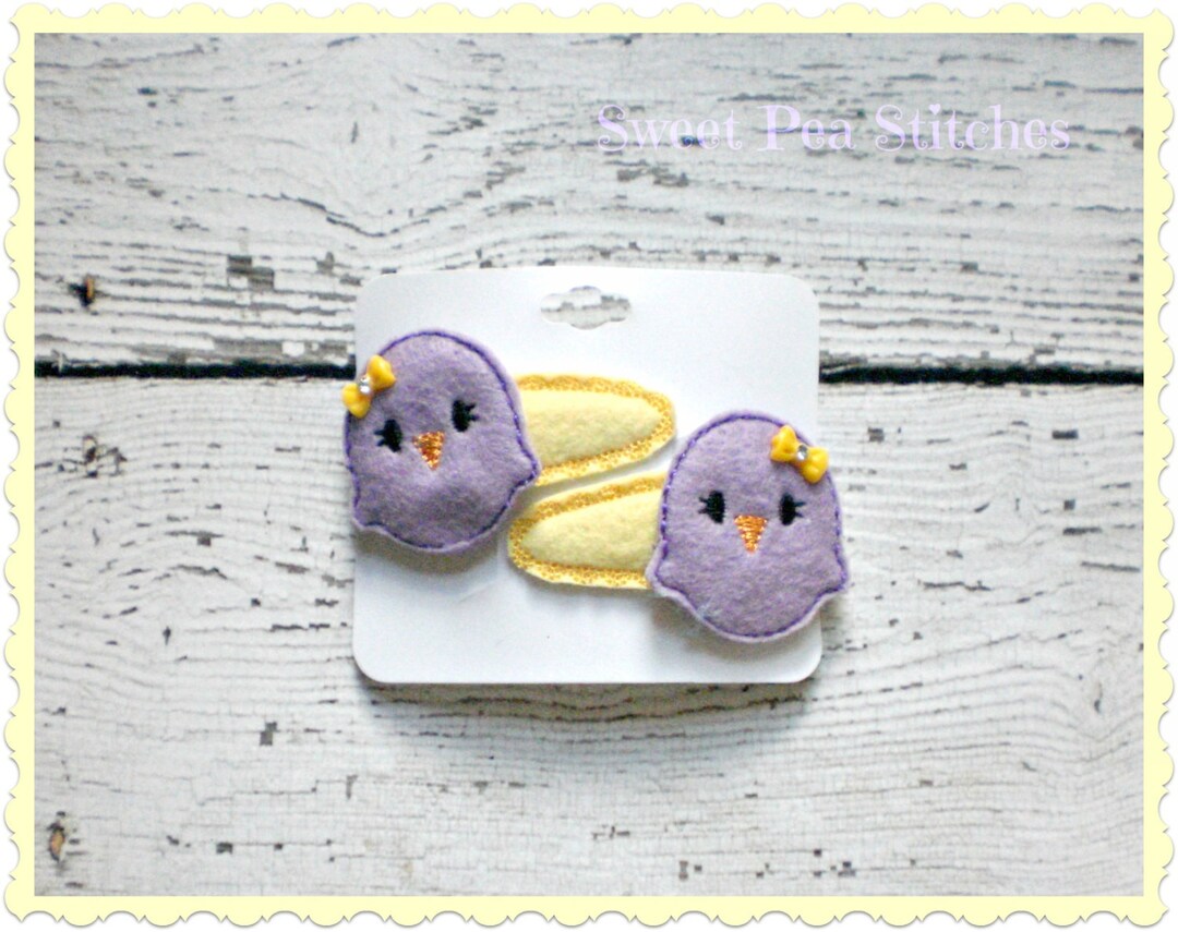 Bird Hair Clips Girls Hair Accessories Alligator Clips Bird Hair Clips ...