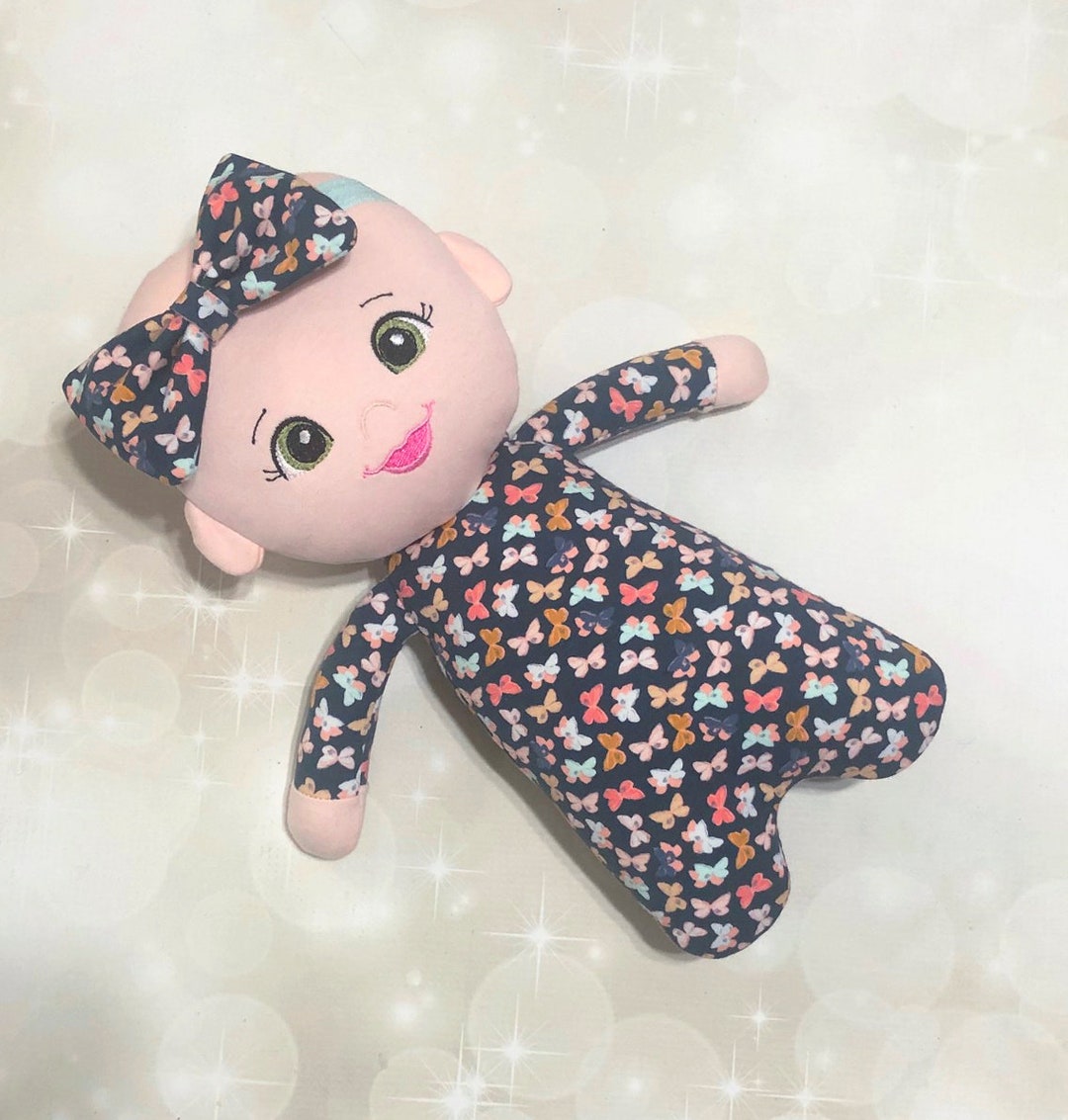 Cloth Doll Soft Doll My First Doll Baby Doll Handmade Baby Doll Newborn ...