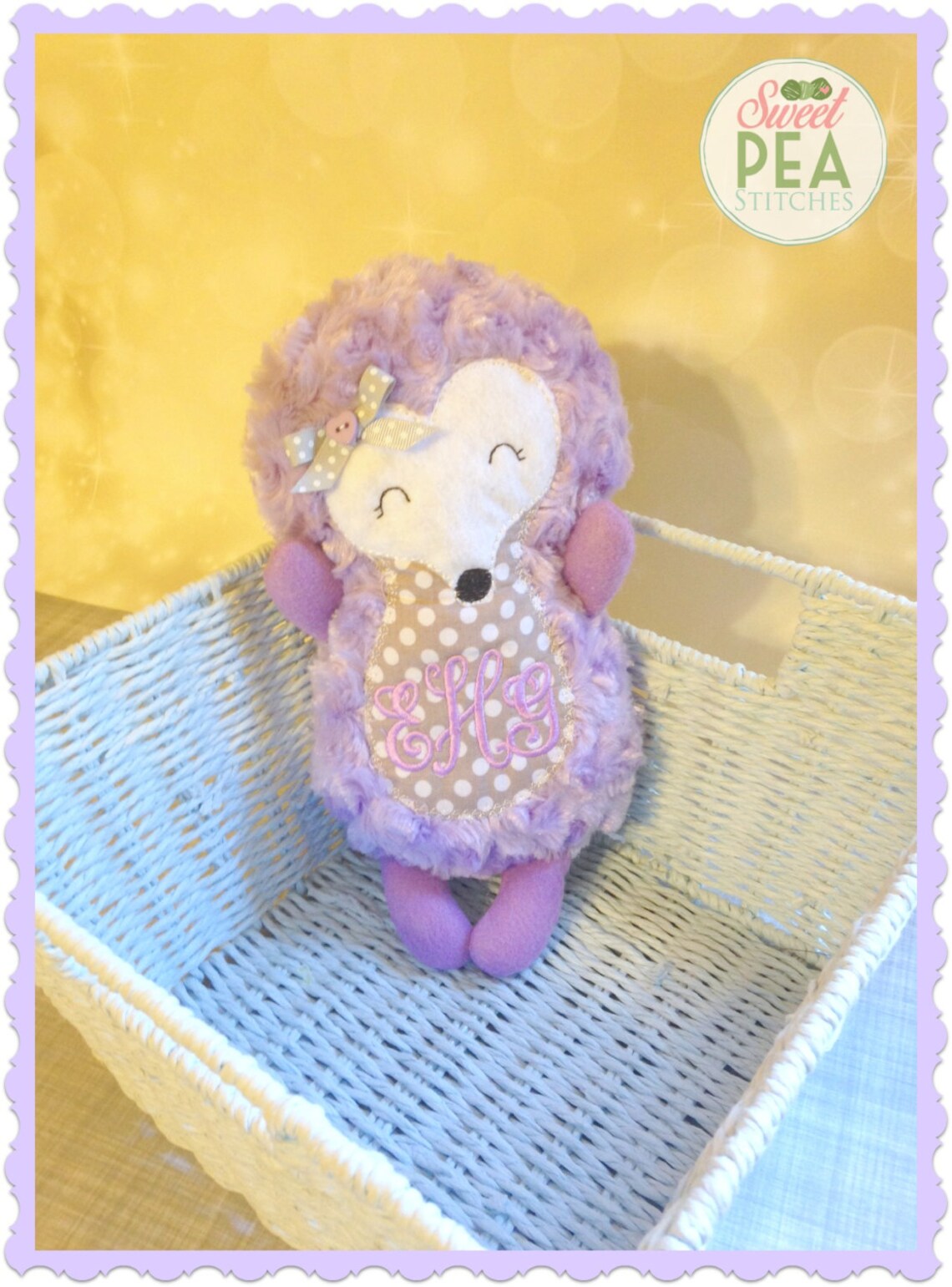 Personalized Plush Hedgehog Hedgehog Stuffed Animal - Etsy