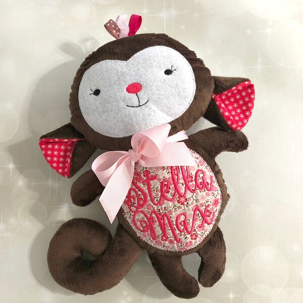 Stuffed Monkey - Etsy