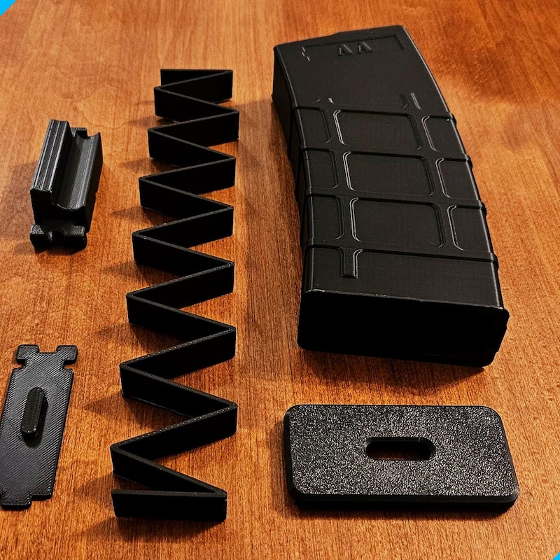 Battery Magazine 3d Print - Etsy Canada