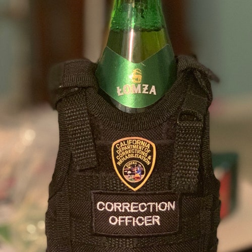 CORRECTION OFFICER Tactical Vest Beverage Insulator - Etsy