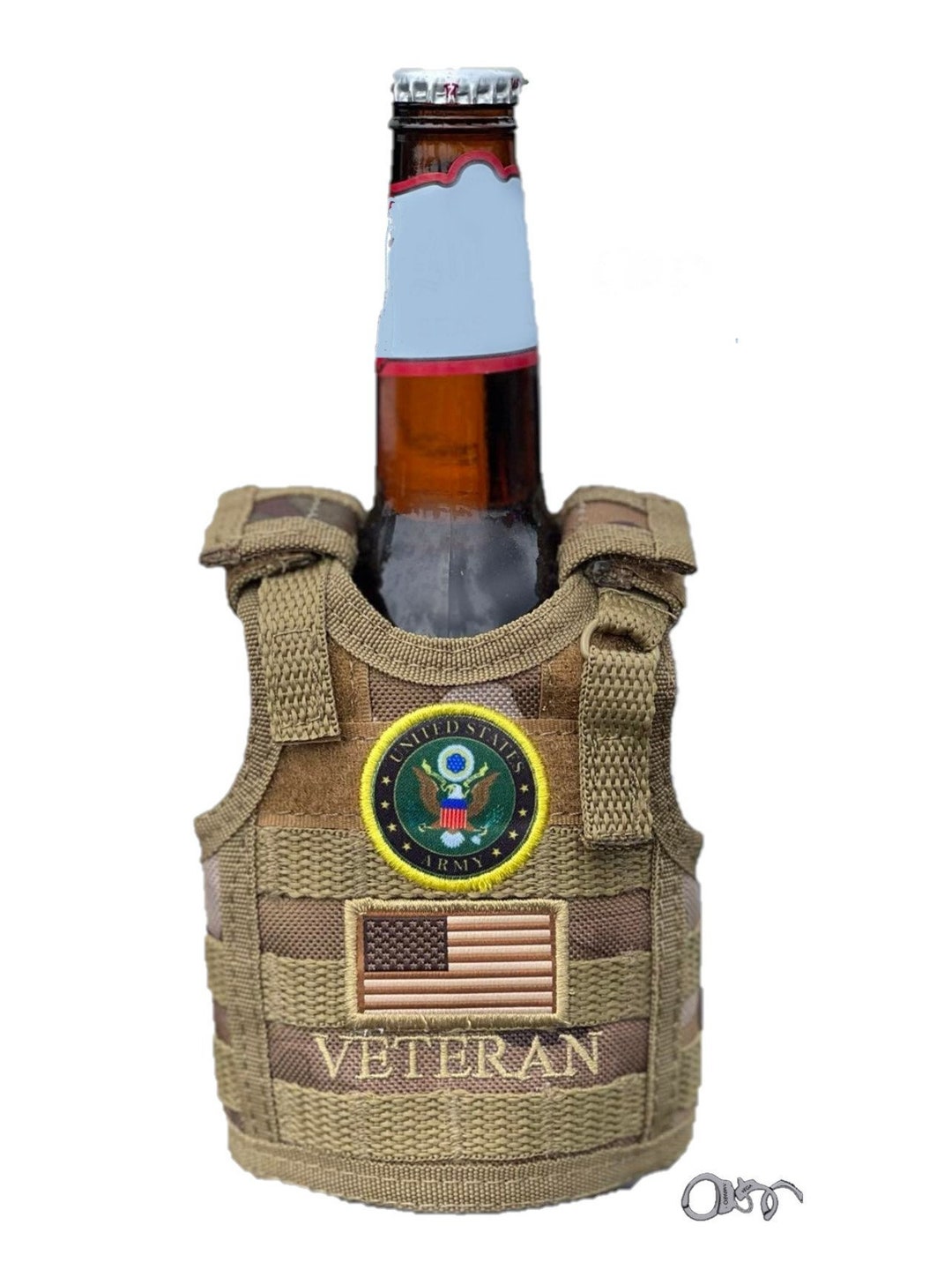Army Veteran Tactical Beverage Insulator - Etsy